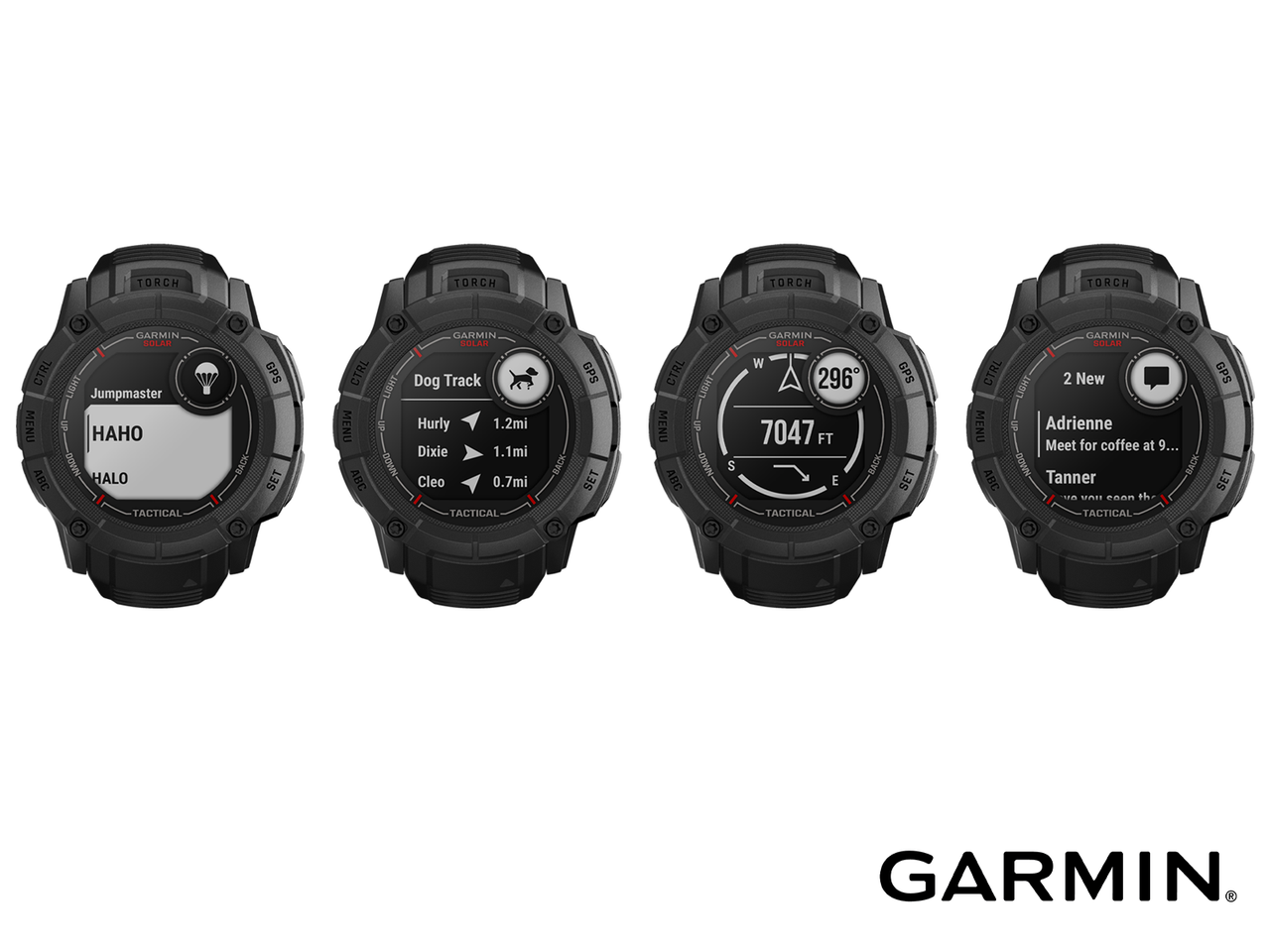 Garmin Instinct 2X Solar Tactical GPS Watch for Hunting