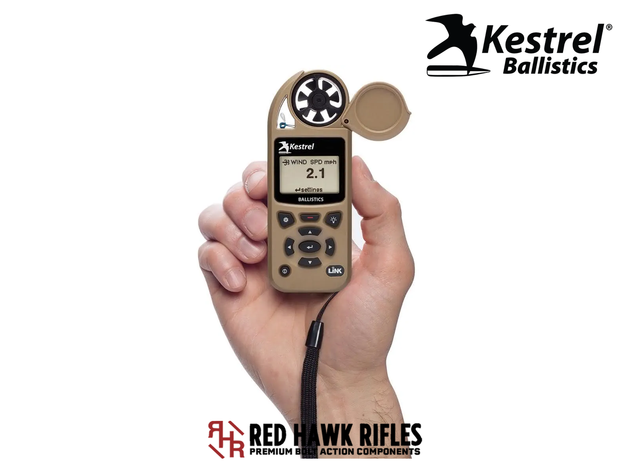 Kestrel Ballistics - 5700 Ballistics Weather Meter - Tan - Red Hawk Rifles