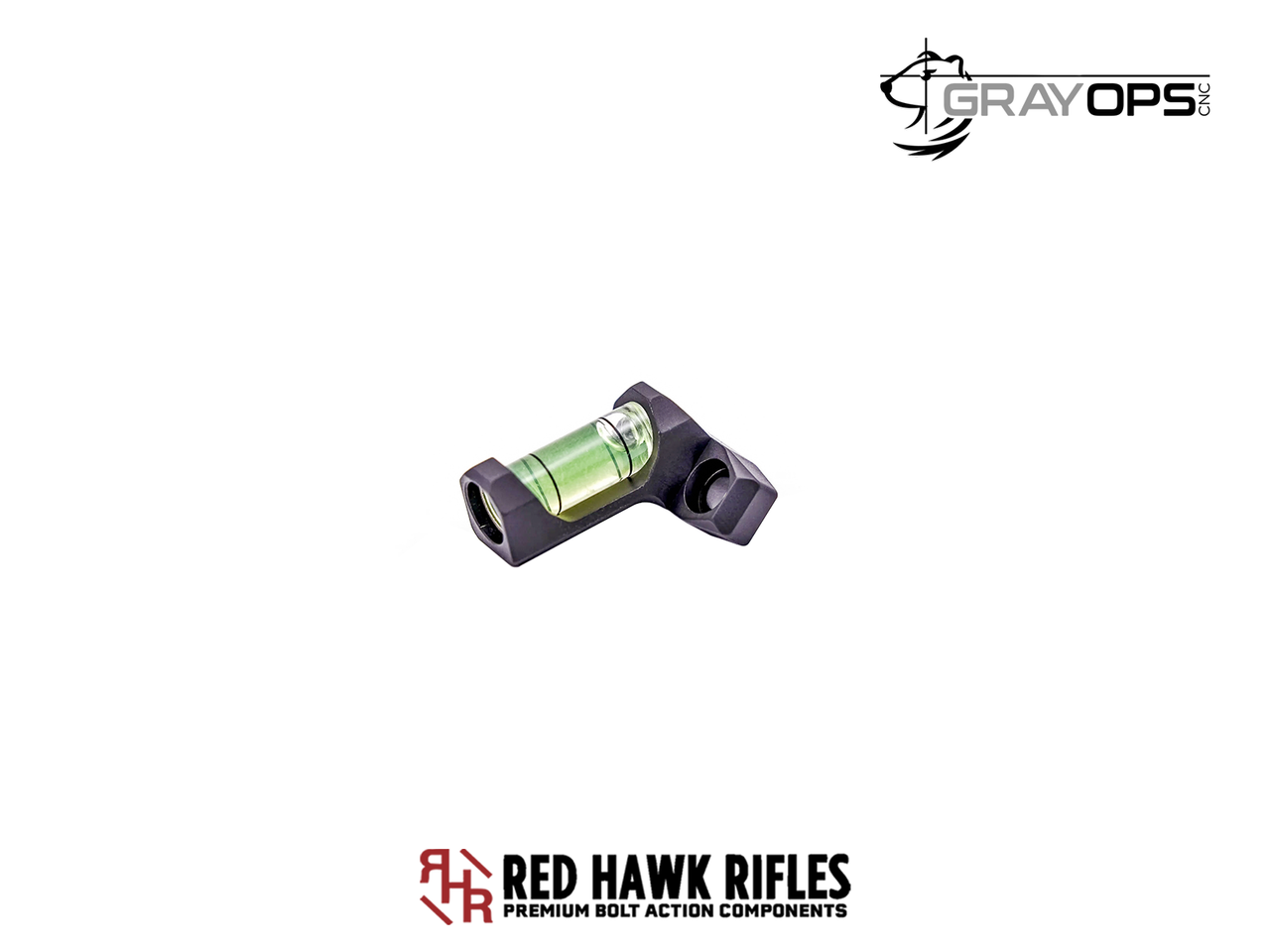 All New Gray Ops Scope Mount Bubble Level | Red Hawk Rifles