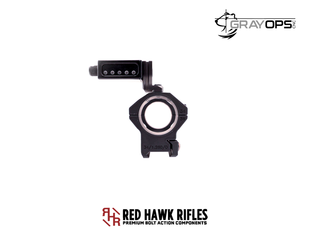 All New Gray Ops Scope Mount Send iT Adapter | Red Hawk Rifles