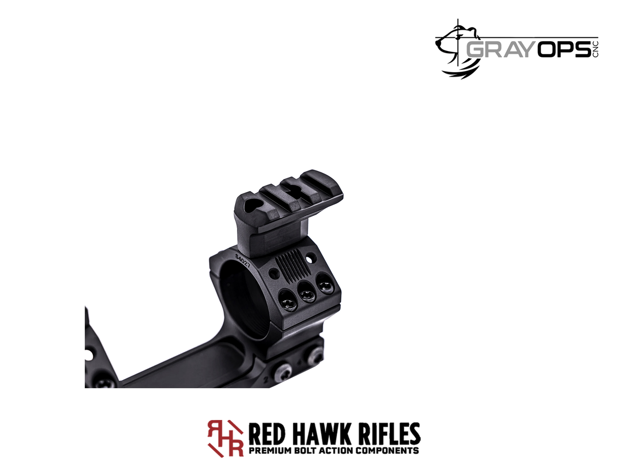All New Gray Ops Scope Mount Accessory Rail | Red Hawk Rifles