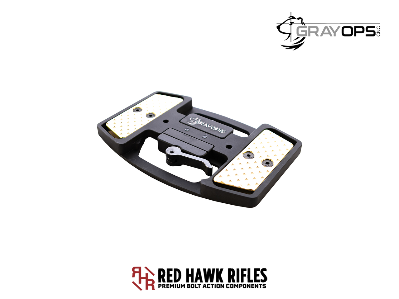 All New Gray Ops Mini Pro Arca Plate | Red Hawk Rifles
