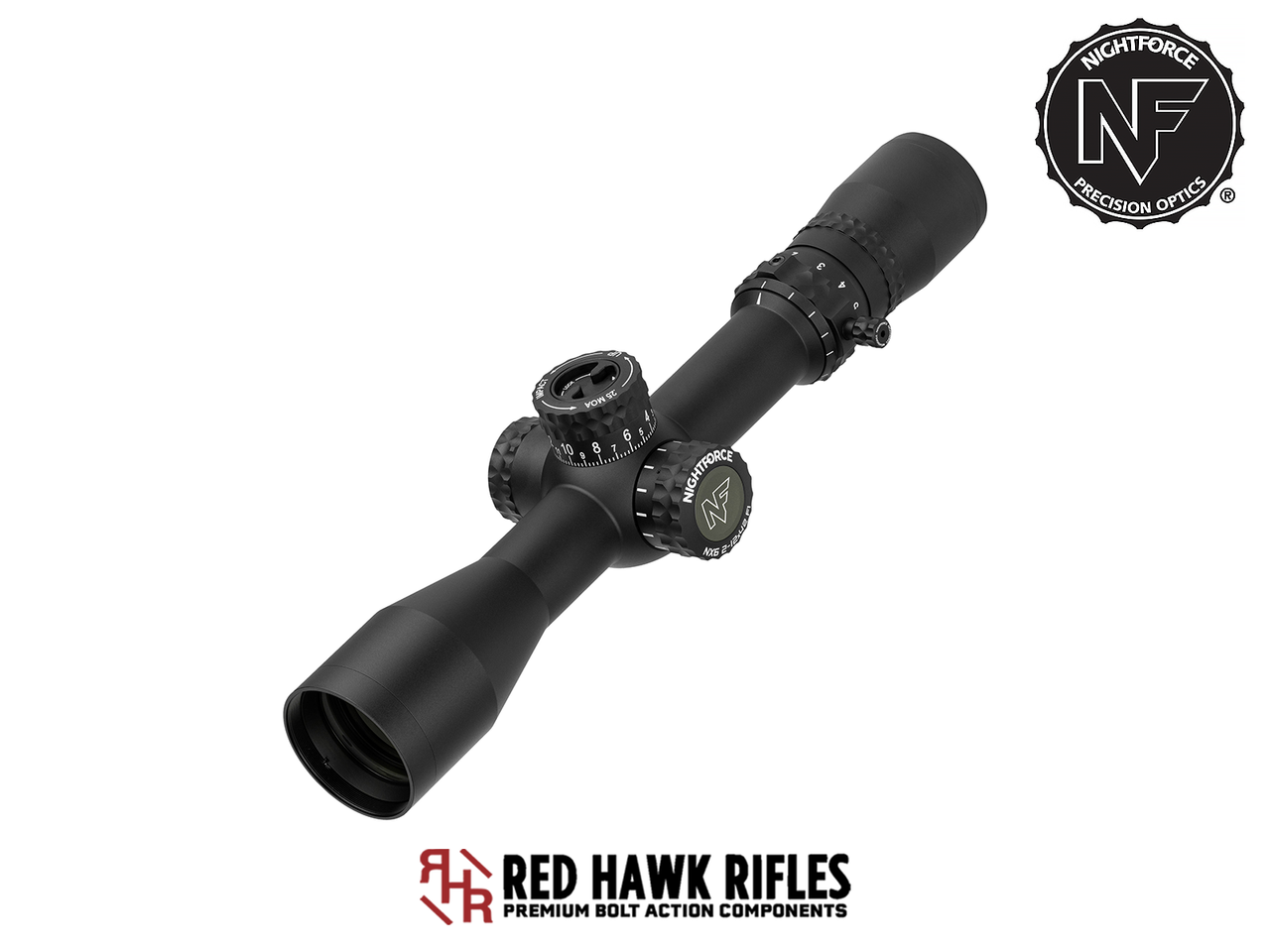 *PREORDER* Nightforce - NX6 Rifle Scope - 2-12x42mm F1 - Red Hawk Rifles