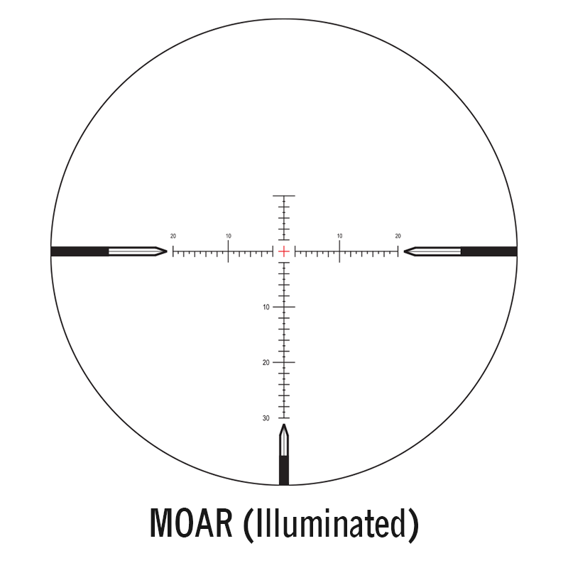 Nightforce NX8 Riflescope F1 4-32x50mm | MOAR | Red Hawk Rifles
