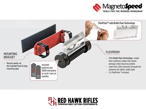 MagnetoSpeed | Target Hit Indicator | Red Hawk Rifles