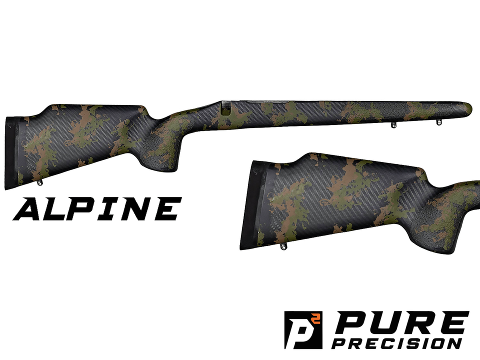 Pure Precision Altitude | Carbon Stock for Tikka T3/T3X | Red Hawk Rifles