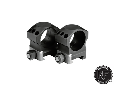 Nightforce Rings | X-Treme Duty Ultralite 6 Screw | 30mm| Red Hawk Rifles