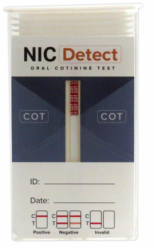 NIC Detect Oral Cotinine Test