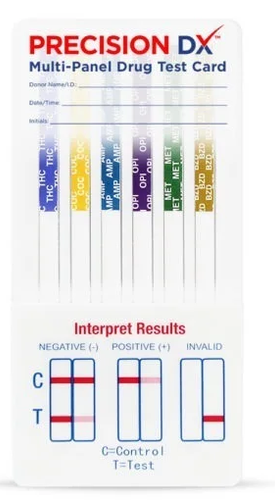 13 Panel Precision DX Drug Test Dip Card