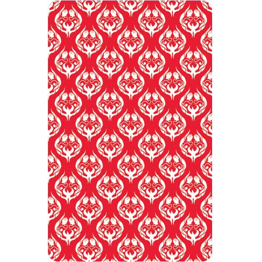 Personalised Luggage Tag - Red Tribal Tattoo