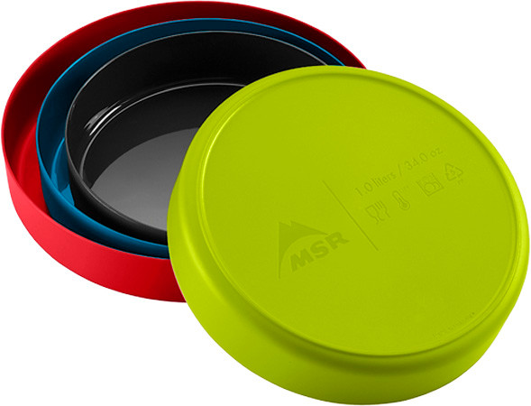 MSR Deep Dish Plate Red Small