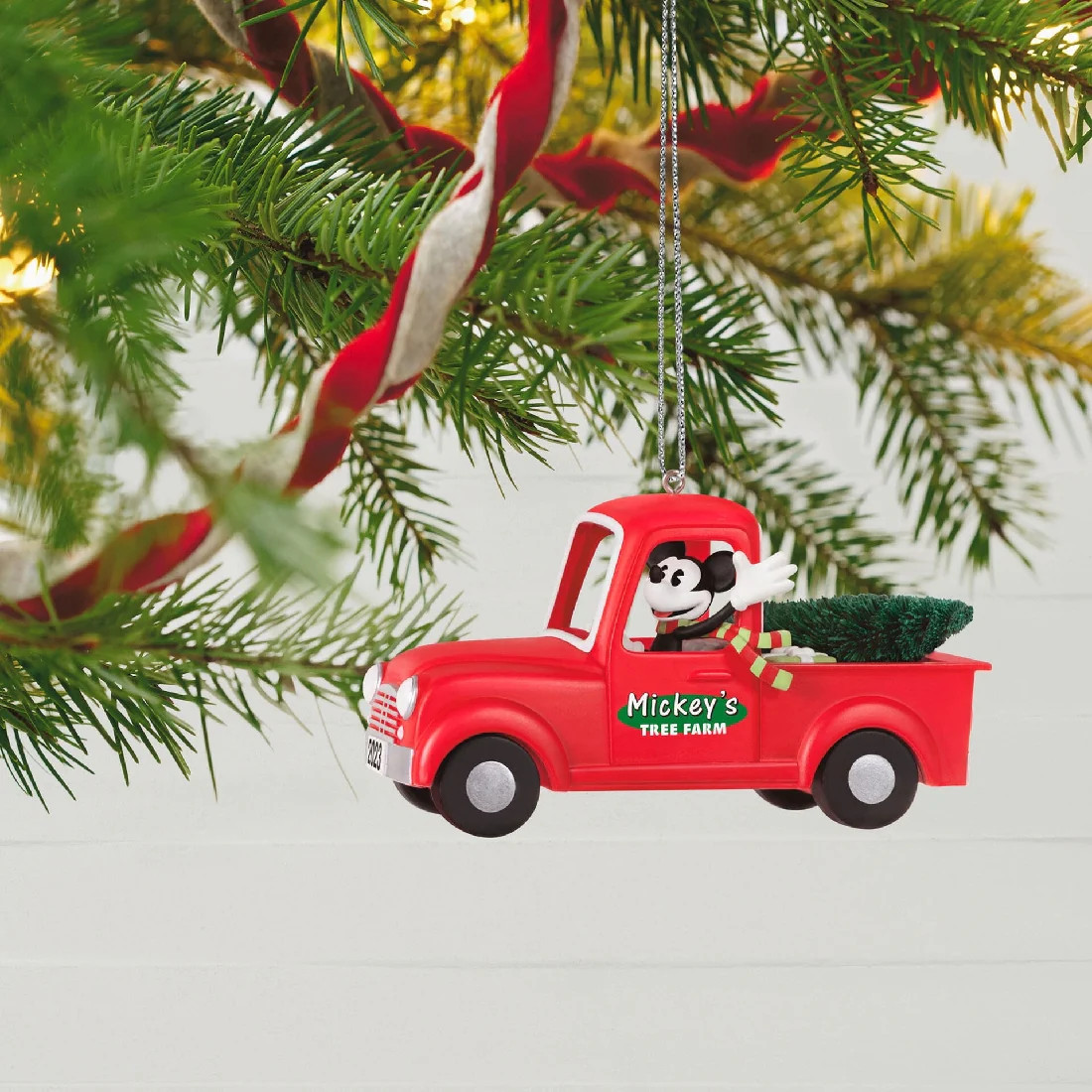 Hallmark DisneyMickey Mouse Mickey's Tree Farm 2023 Keepsake Ornament