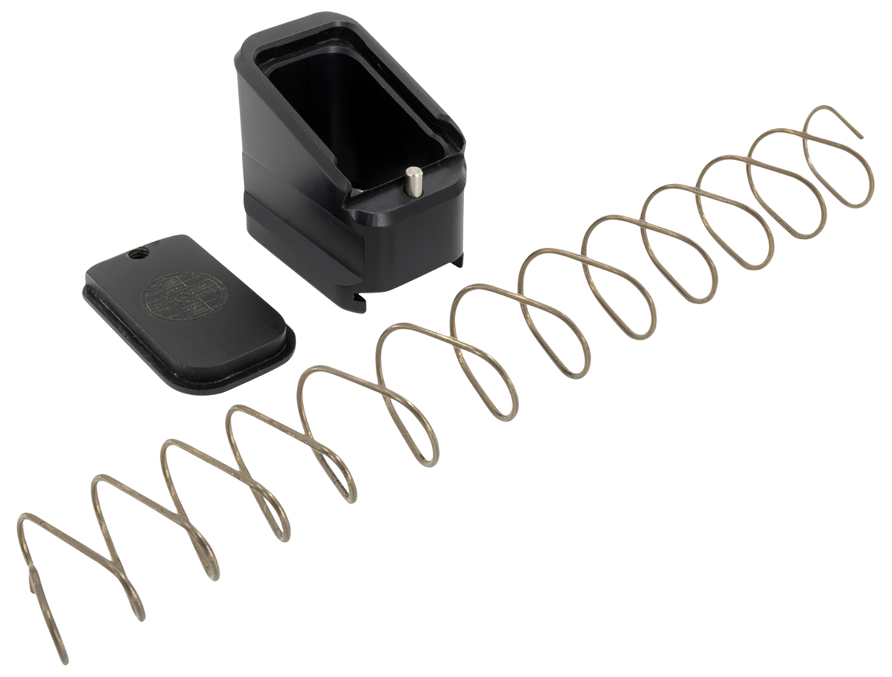 Shield Arms Magazine Extension, Shield Czp10c-me-5-blkp10c +5 Mag Extension