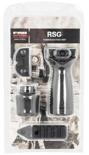 Fab Defense (usiq) Rsg, Fab Fx-rsgb Rsg Rubberized Foregrip Blk