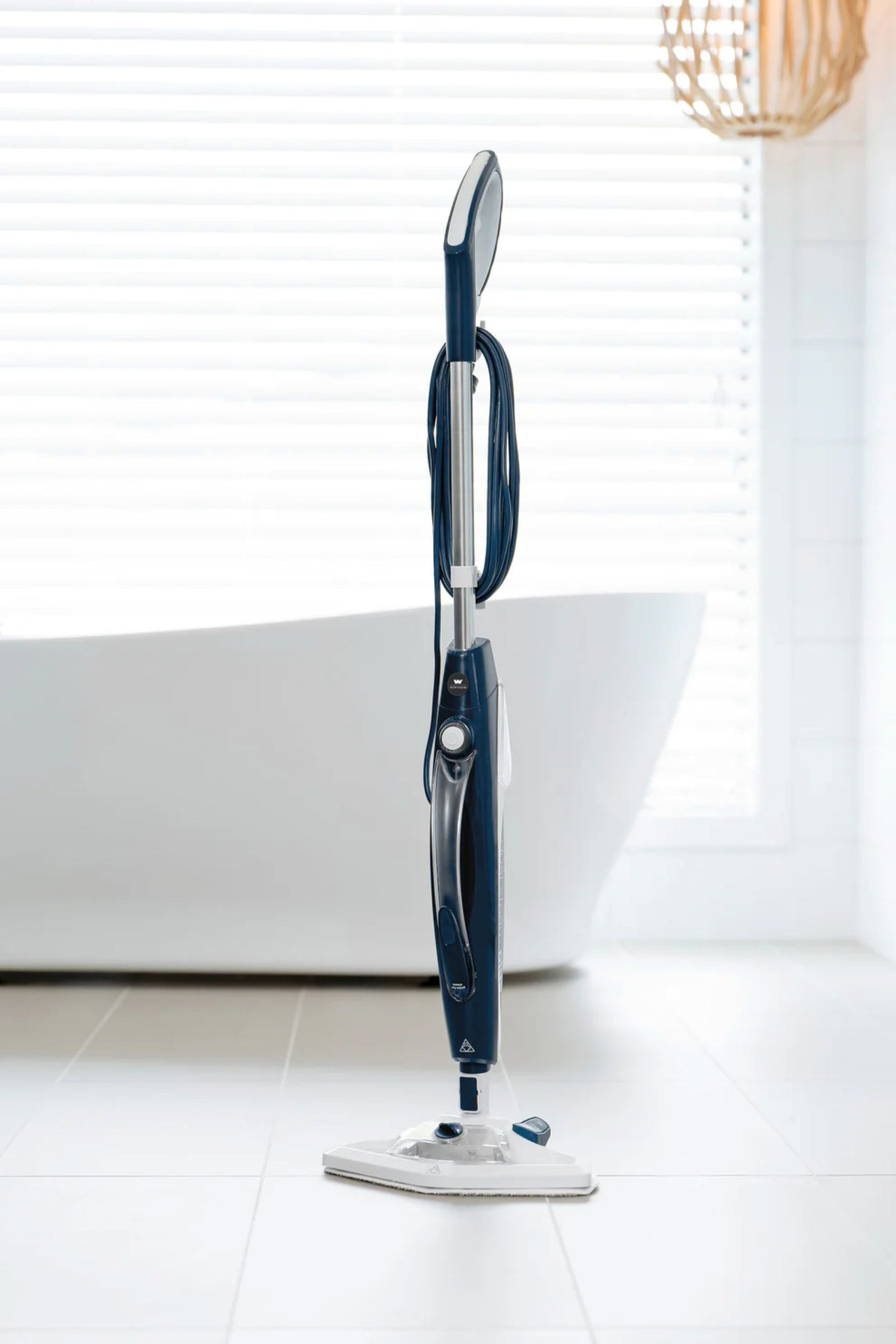 Wertheim Dual Steam Plus 2-in-1 Steam Mop Floor & Handheld Cleaner with ...