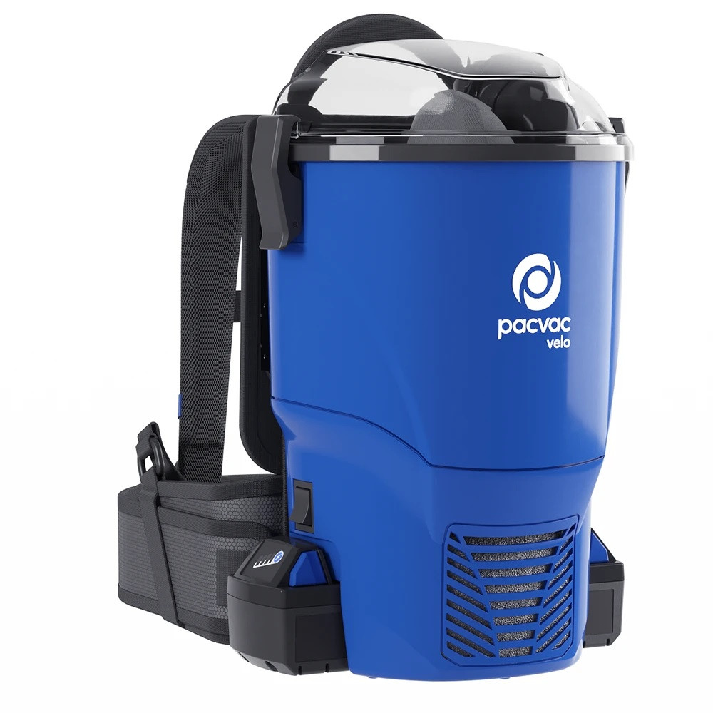 pacvac velo backpack vacuum cleaner