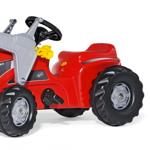 Kids Red Ride On Pedal Tractor with Frontloader - Kids Tractors UK