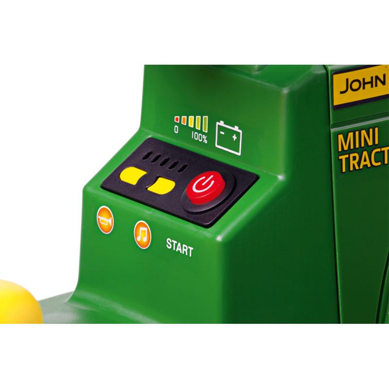 6v John Deere Compact Motorized Sit-on Tractor Toy - Kids Tractors UK