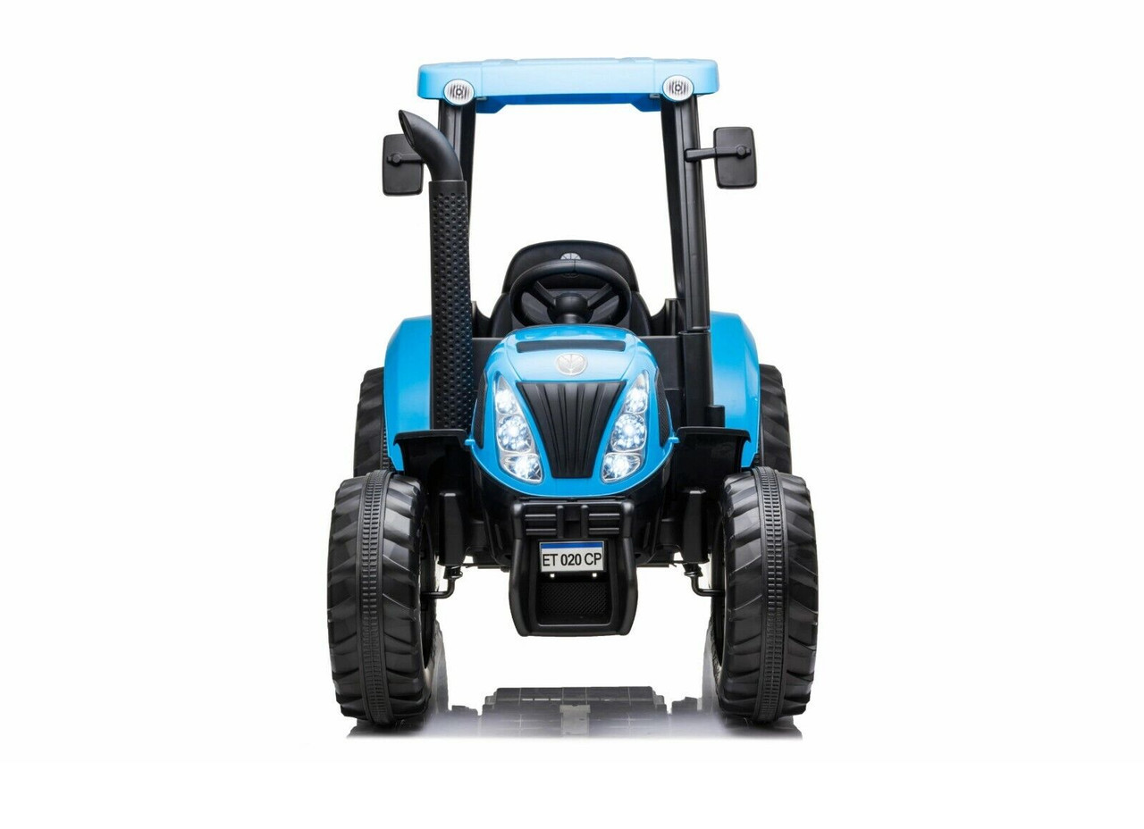 Kids Ride on New Holland 24v Power Sit-in Electric Tractor - Kids ...