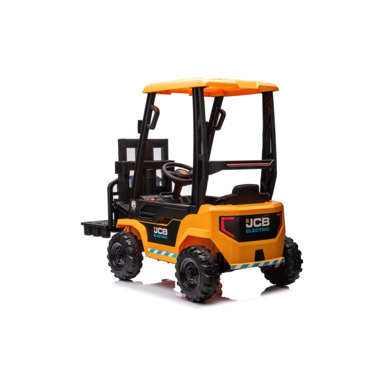 Kids Official JCB 12v Electric Powered Sit-on Forklift Truck Toy - Kids ...