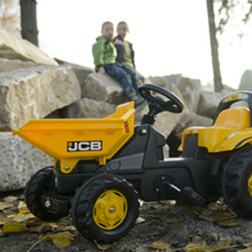 Kids Licensed JCB Ride On Pedal Dumper Truck - Kids Tractors UK