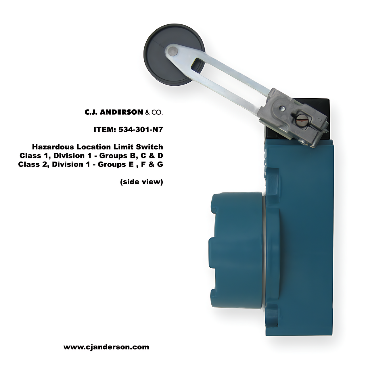 Limit Switch (1 Normally Open - 1 Normally Closed Contact)