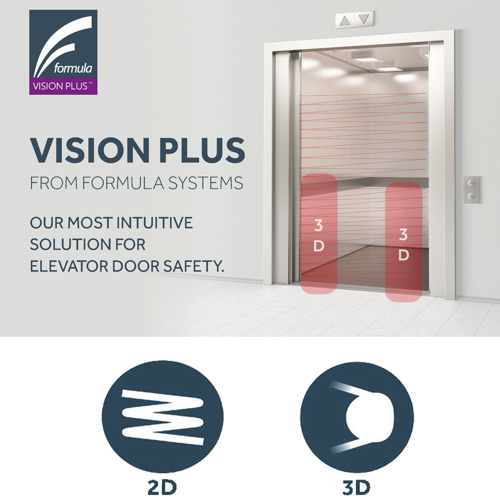 Vision Plus - 3D/2D Door Protection Light Curtain