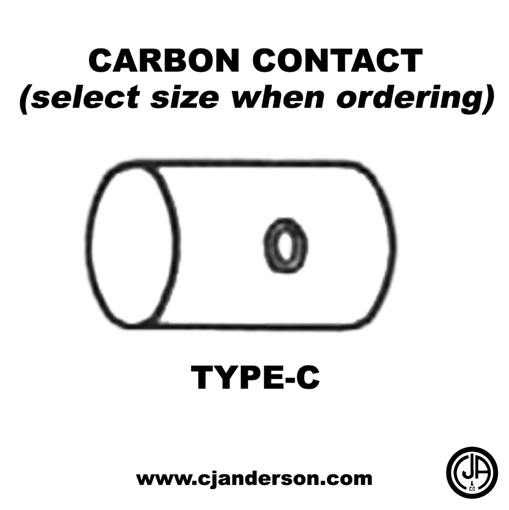 Type C - Carbon Contacts with Brass Sleeve