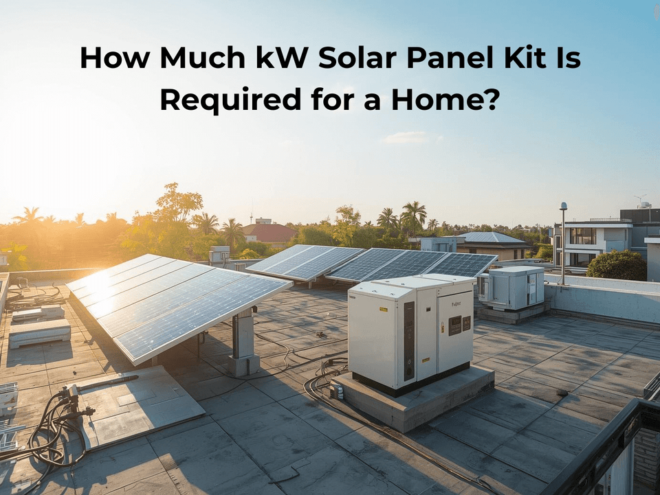 How Much kW Solar Panel Kit Is Required for a Home? (3kW, 4kW & 5kW ...