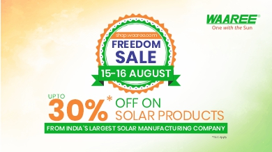 Highlights from Shop.Waaree.com's Freedom Sale: Up to 30% Off on Waaree ...