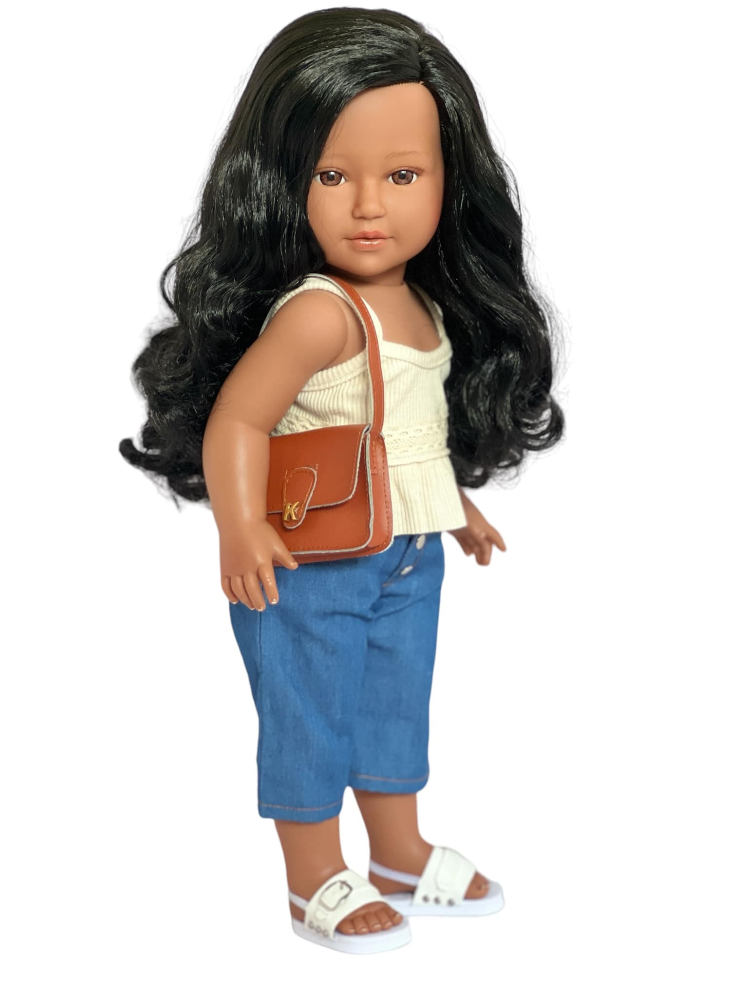 Amari - 18-Inch African American Doll with Brown Hair and Eyes ...