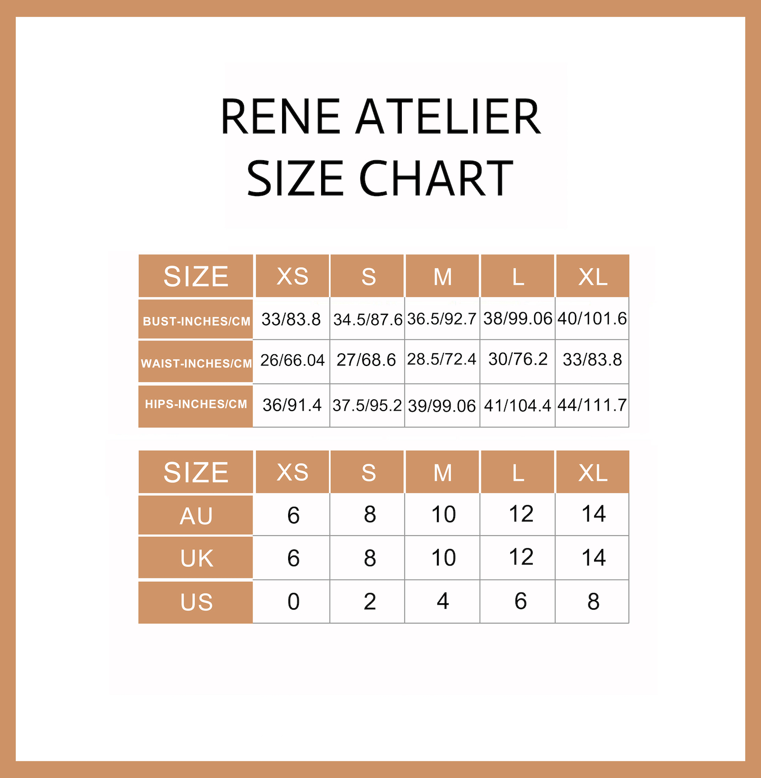 SIZE GUIDES