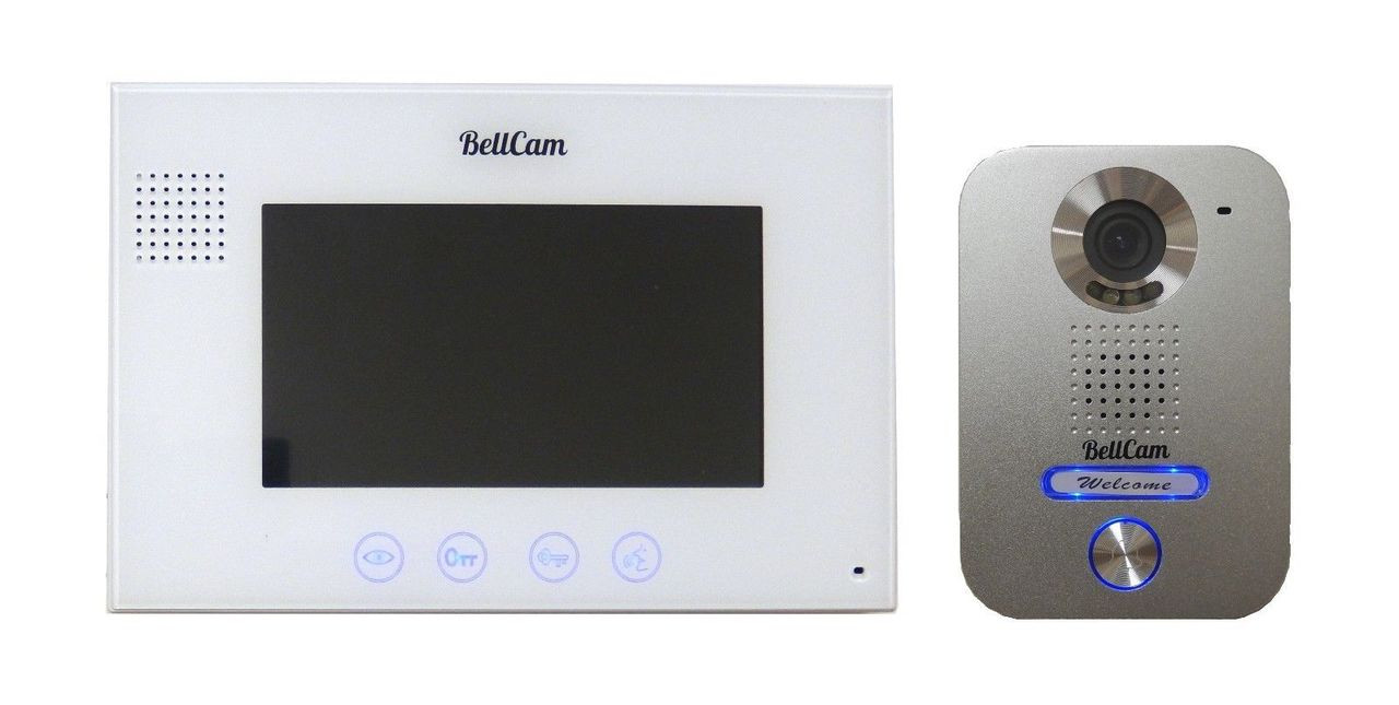 Easy 2-wire Video Intercom with 7" Video Monitor - Expandable to 3 ...