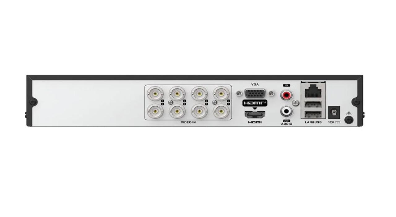 Hikvision 8CH 2MP Lite Hybrid DVR DS-7208HGHI-M1 -8 Channels TURBOHD ...