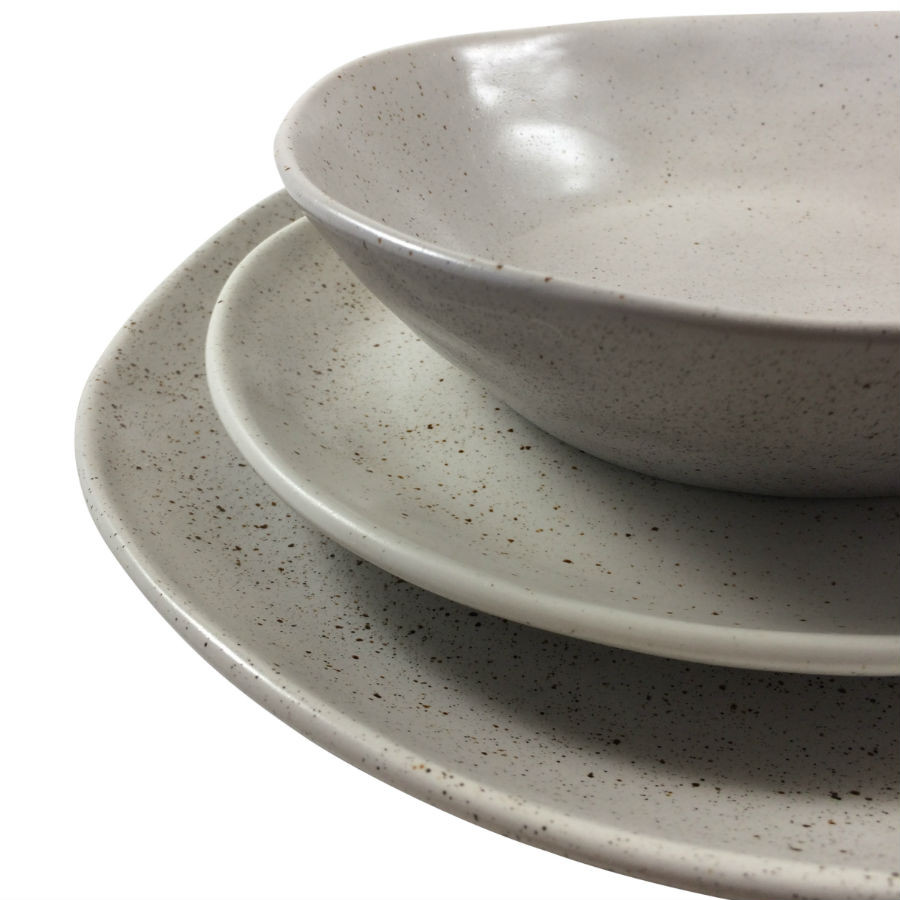 Dinner Set - 4xDinner, 4xSide, 4xBowls - Sand - Platform Collection