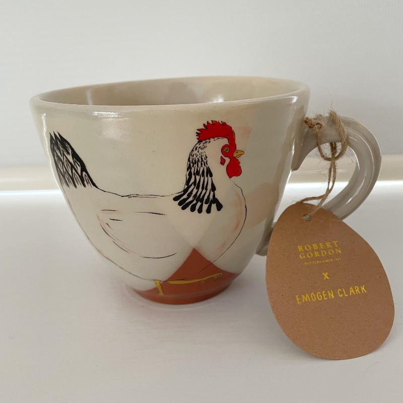 Robert Gordon Chickens Mug - Baby by Emogen Clark