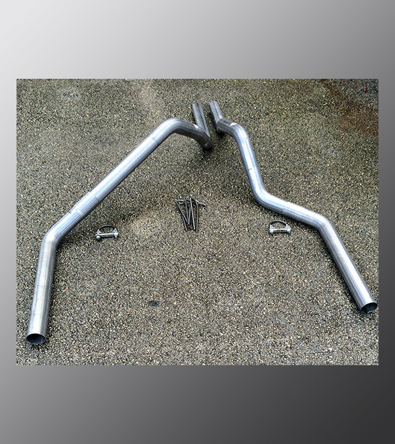 07-13 Chevy Silverado 1500 Dual Exhaust Tailpipes - 3.0" Aluminized ...