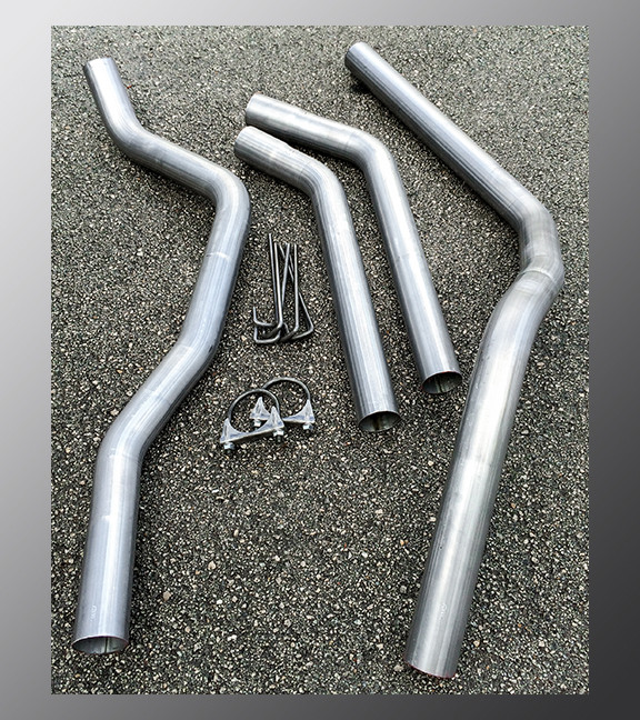07-13 Chevy Silverado 1500 Dual Exhaust Tailpipes - 3.0" 304 Stainless ...