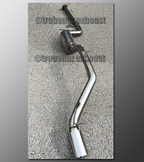08-11 Ford Focus Exhaust - 2.5 inch Aluminized with Magnaflow ...