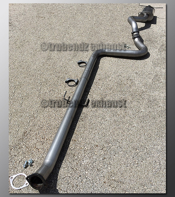 07-12 Nissan Sentra Exhaust - 2.5 inch Aluminized with Magnaflow ...