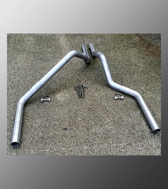 07-13 Chevy Silverado 1500 Dual Exhaust Tailpipes - 3.0" Aluminized ...