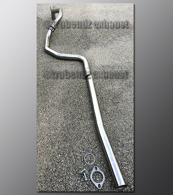 88-92 Ford Probe Exhaust Tubing - 2.5 Inch Aluminized - TruBendz Technology