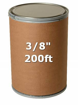 3/8" G43 High Test Chain, HDG, 5,400 Lbs. WLL, 200 FT/Drum, Made In USA ...