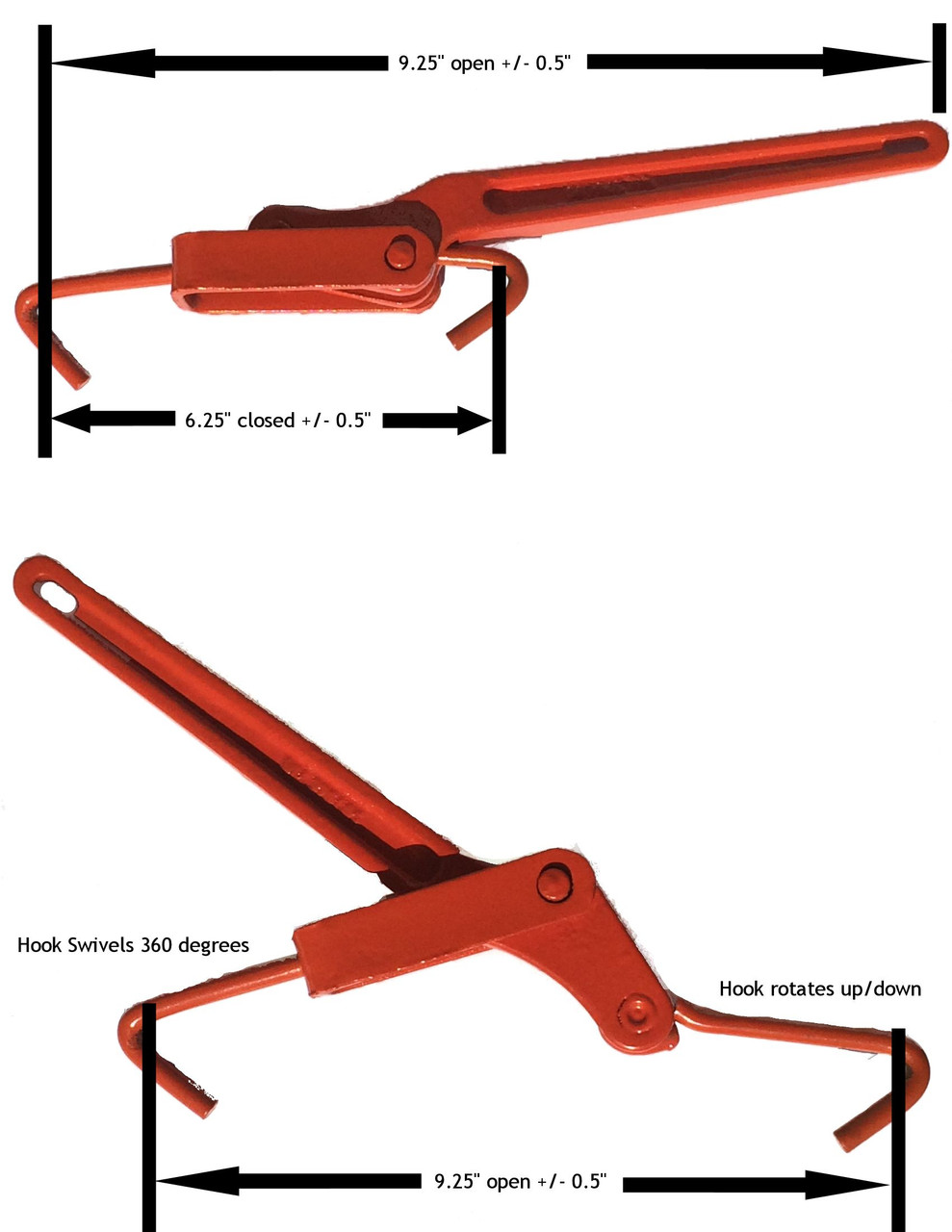 Utility Chain Tightener, 375 lbs. WLL, Imported, 10/box (Price Per Box ...