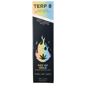 1-Gram Pot of Gold Delta-8 + Delta-10 THC Disposable Dab Bar by Terp 8 PLUS | Terp 8 has the ...