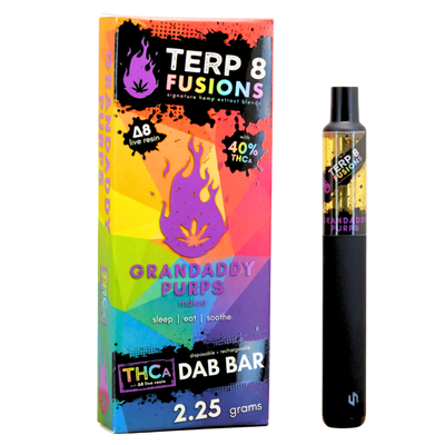 THC-A - THCa Disposable Dab Bars - Terp 8