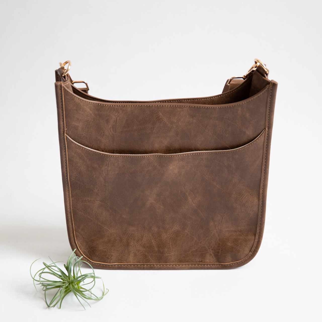 Wanderlust Crossbody Bag: Brown - Off the Racks Boutique
