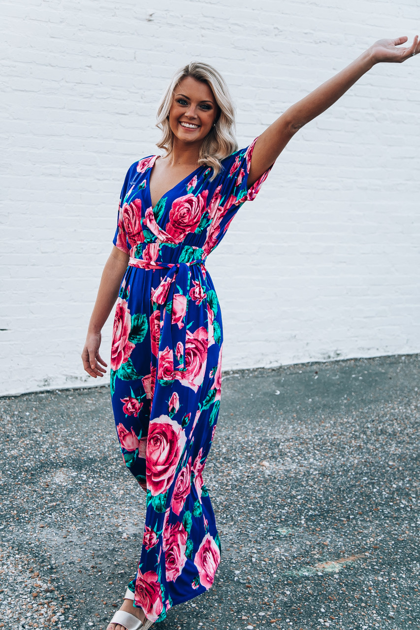 So Delightful Maxi Dress: Royal - Off the Racks Boutique