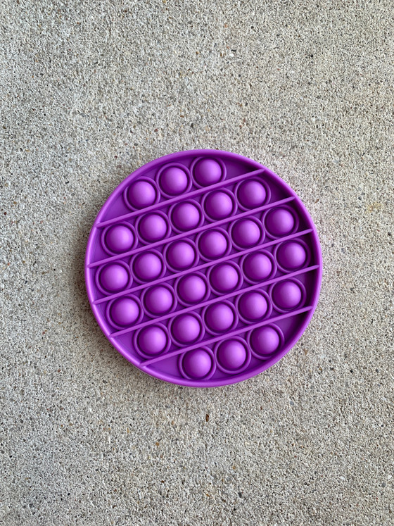 Bubble Popper Fidget Toys: Purple Circle - Off the Racks Boutique