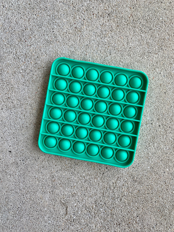 Bubble Popper Fidget Toys: Teal Square - Off the Racks Boutique